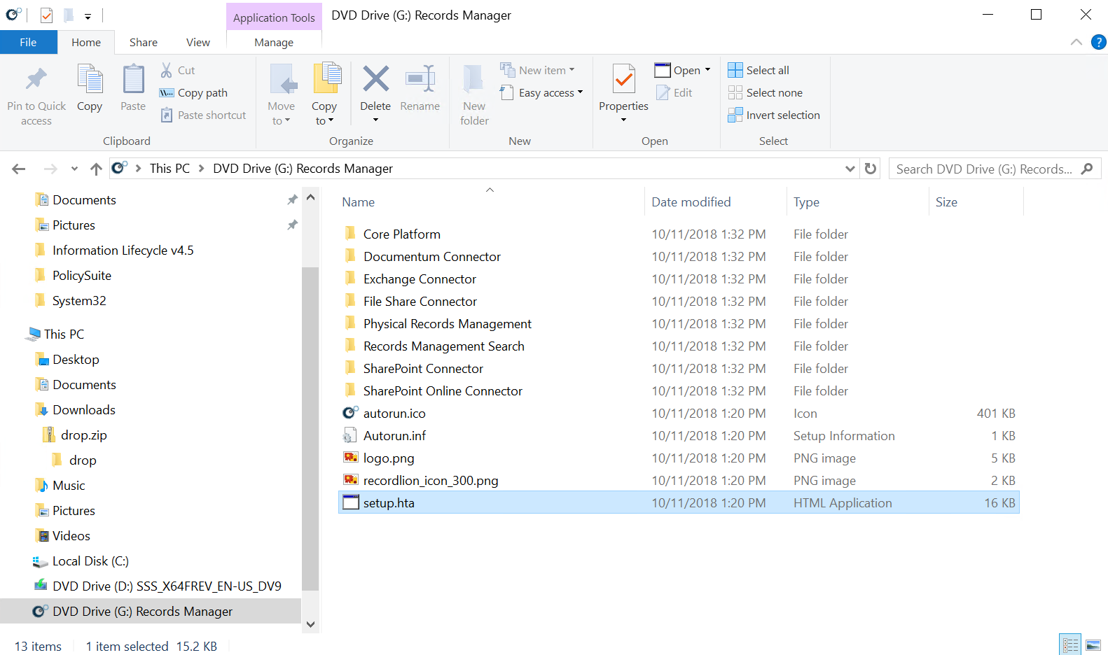 Physical Records Management Installation