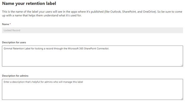 Record Locking with Microsoft 365 Retention Labels