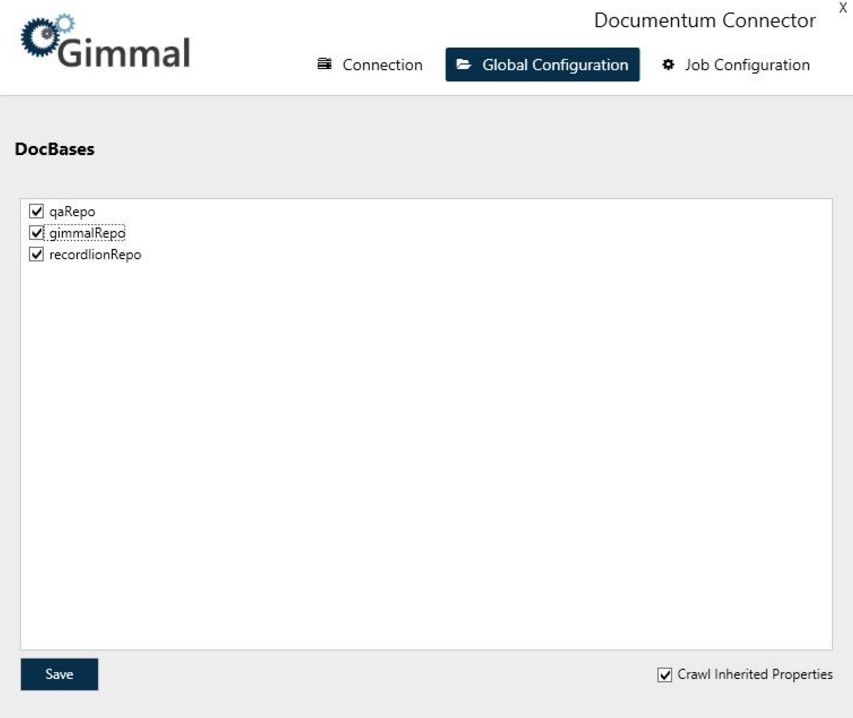 Documentum Connector Configuration