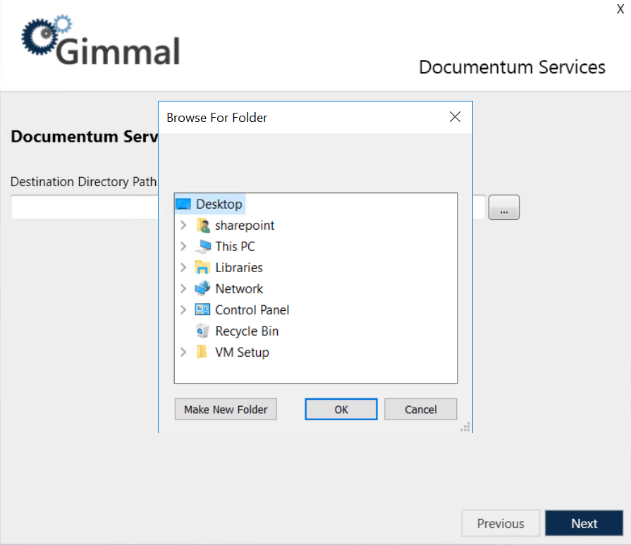Documentum Services Installation
