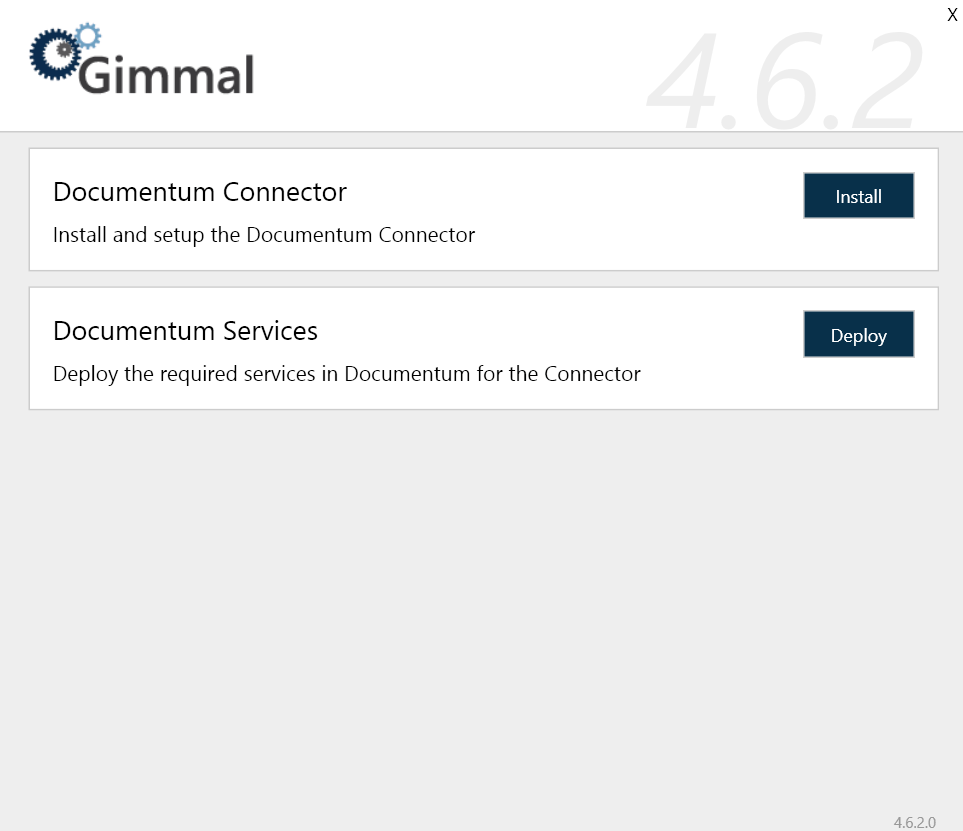Documentum Connector Installation
