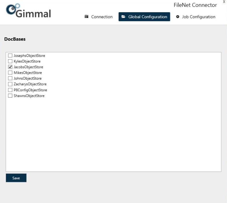 FileNet Connector Configuration